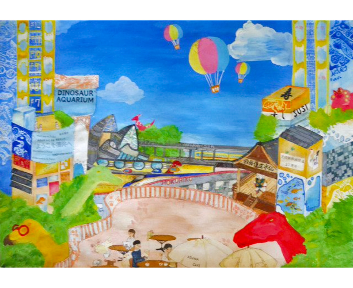 「50年後の福井」高志中、最優秀賞 自然と都市機能共存描く | 日々URALA（ウララ）福井県のおすすめ情報