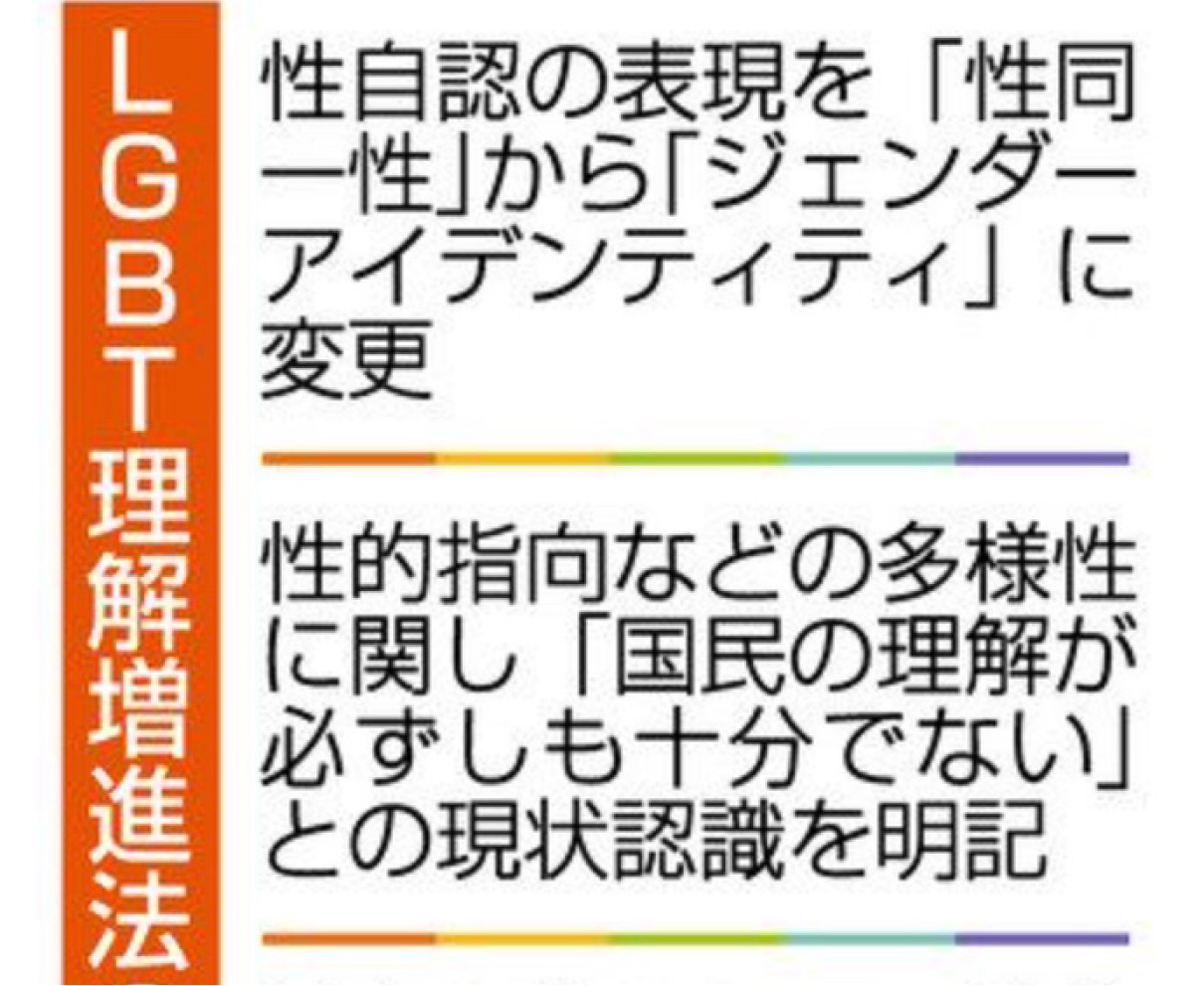 「理解増進 大きな一歩」 LGBT法案衆院通過 法案整備に関わった稲田議員に聞く | 日々URALA（ウララ）福井県のおすすめ情報