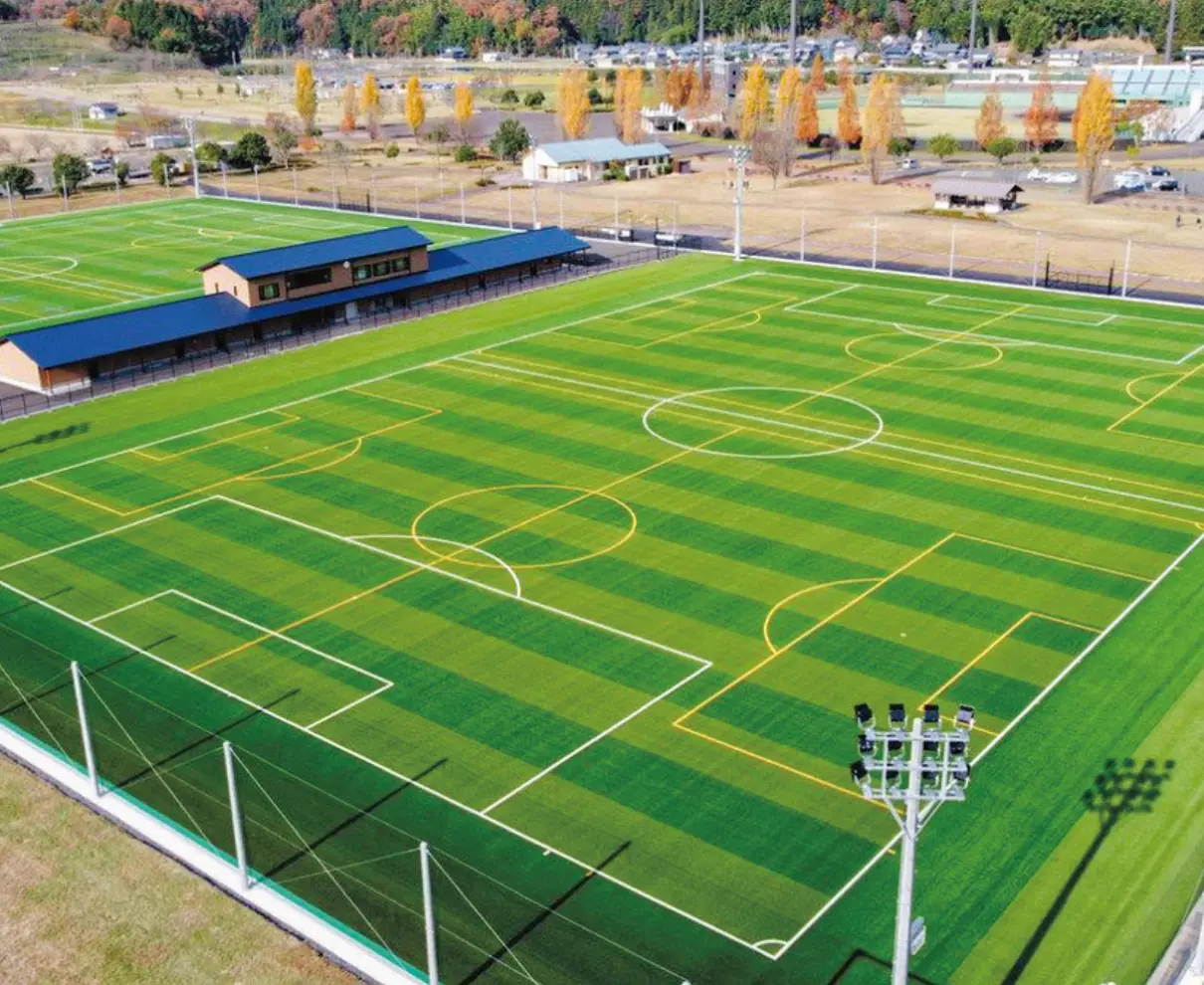 福井のサッカー場 一新 人工芝、ナイター照明整備 来年3月2日にオープン | 日々URALA（ウララ）福井県のおすすめ情報