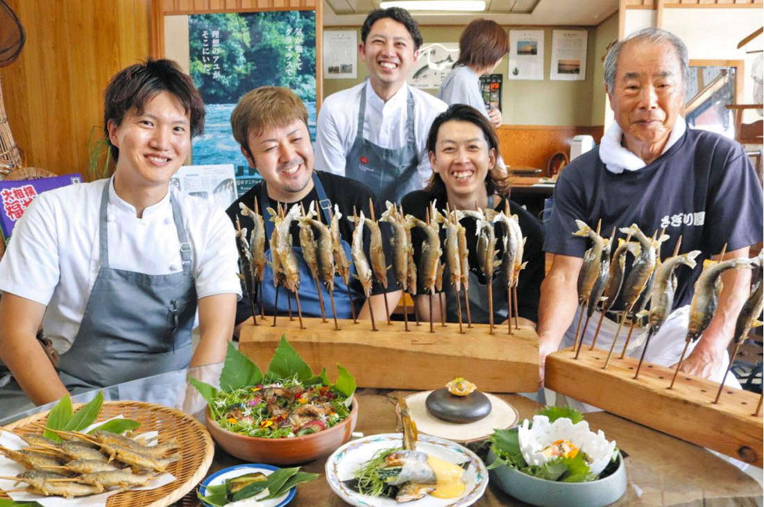九頭竜鮎 ブランド化へ 料理人有志がPR会発足 | 日々URALA（ウララ）福井県のおすすめ情報
