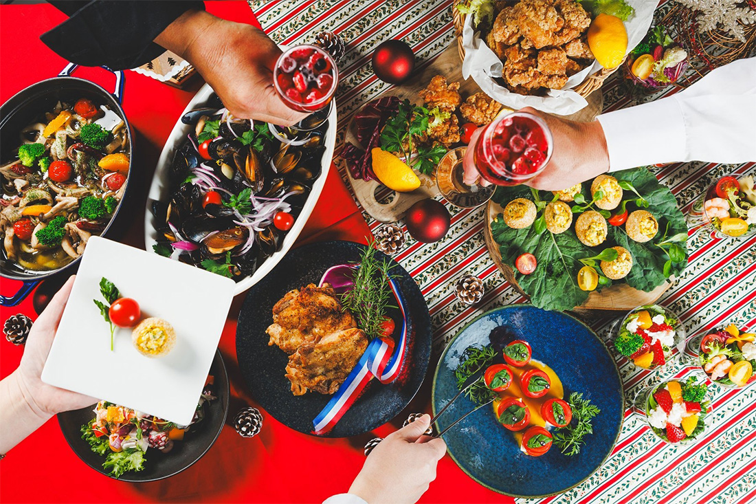 【12/21～25】クリスマス限定のランチビュッフェ&ディナーを開催。｜レストラン リーフテラス | 日々URALA（ウララ）福井県のおすすめ情報