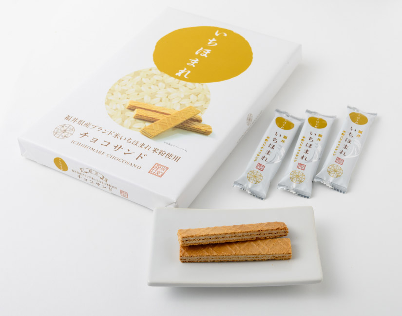 いちほまれチョコサンド／亀屋製菓株式会社 | 日々URALA（ウララ）福井県のおすすめ情報